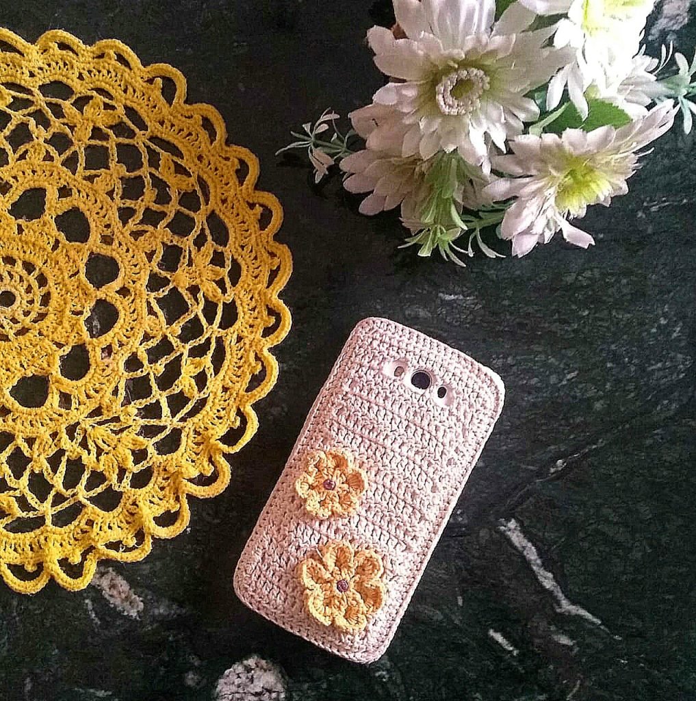 Crochet mobile/phone case » Crochet Krafts